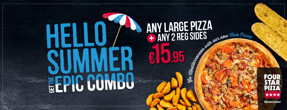 Four Star Pizza Ireland, Pizza Delivery at its finest!